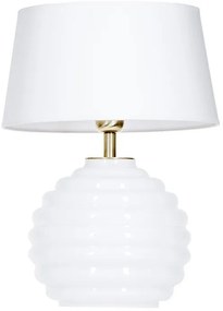 4concepts Designová stolní lampa ANTIBES Barva: Bílá