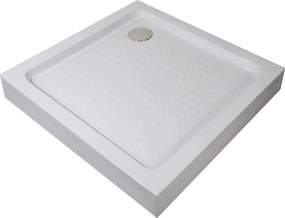 Sanotechnik Sprchová vanička s krytem TT90W, čtverec, 90 x 90 x 12,5 cm