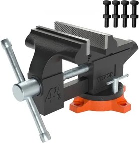Stolní svěrák, šířka čelistí 11,4 cm, otevírání čelistí 8,4 cm