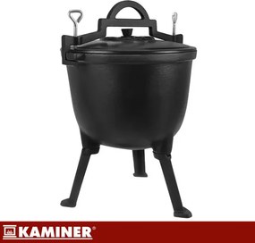 Litinová smaltovaná konvice Kaminer 8l