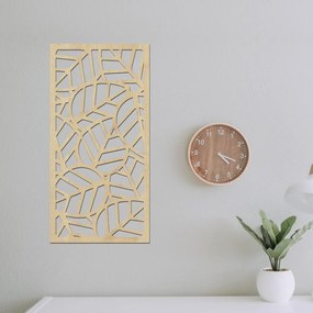 dřevo života Dřevěný dekorační panel LEAF II Rozměry (cm): 30x60, Barevný vzor: Buk