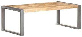 Konferenční stolek 110 x 60 x 40 cm hrubé mangovníkové dřevo - Default Title