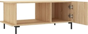 vidaXL Konferenční stolek 90 x 50 x 40 cm kompozitní dřevo [829495] Barva: hnědý dub
