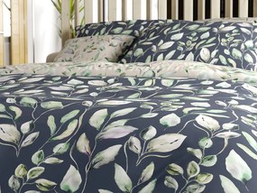 Povlečení z mikrovlákna DREAMFLOR černo-béžové Rozměr povlečení: 70 x 90 cm | 140 x 200 cm