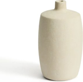 Krémová váza z papírmaše (výška 26 cm) Mireni – Kave Home