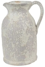 Dekorativní béžový antik terakotový džbán Teracci M - 16*13*21 cm