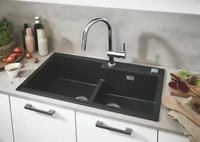 Grohe Minta - Dřezová baterie s výsuvnou sprškou chrom