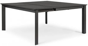 BIZZOTTO Rozkládací zahradní stůl KONNOR 160x110-160 cm antracit 0662756