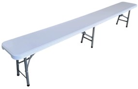 Plastová skládací lavice 240 cm