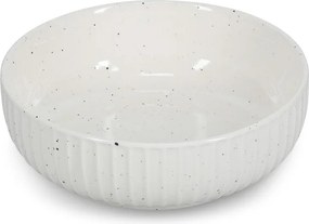 Bílá miska 500 ml Ora Gloss – Salt&amp;Pepper
