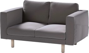 Potah na pohovku IKEA Norsborg 2-místná barva hnědá látka sametová