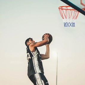 Costway Nástěnný basketbalový koš Profesionální