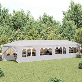 vidaXL Marketos Zahradní party stan 3x12 m bílý