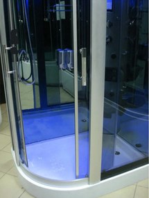 BPS-koupelny Hydromasážní box HYD-Michele 120 L, 120x85 levý bez sauny