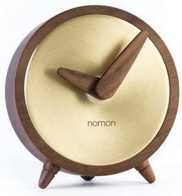 Designové stolní hodiny Nomon Atomo Gold 10cm