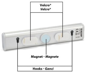 VELAMP 3W LED světlo LT011 se senzorem pohybu