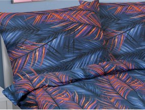Bavlněné povlečení Modrá 90/581 - 140x220 cm, 70x90 cm