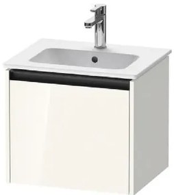 Duravit Ketho.2 - Umyvadlová skříňka 440x510x420 mm, 1 zásuvka, lesklá bílá K25061022220000