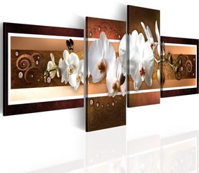 Obraz - Elegant orchids in abstraction