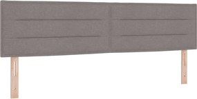 Postel s boxspringem s polštářem Taupe 180 x 200 cm textil 3338941
