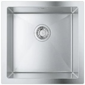 Grohe Dřezy - Dřez K700 s odtokem, 464x464 mm, kartáčovaná nerez 31578SD1