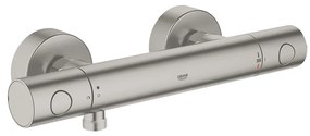 Grohe Grohtherm 1000 Cosmopolitan M - Termostatická sprchová baterie nástěnná, supersteel 34065DC2