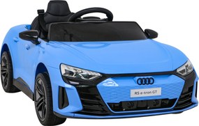 Ramiz Elektrické autíčko Audi RS E-Tron GT pro děti modré + dálkové ovládání + pohon 4x4