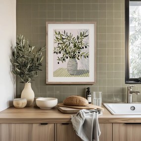 Tištěný obraz s rámem 40x50 cm Olive Bunch II – Styler