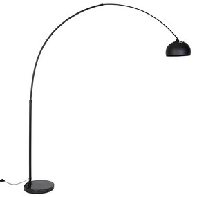 Moderní oblouková stojací lampa černá - XXL