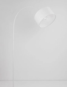 Bílá kamenná stojací lampa (výška 180 cm) Sama – Nova Luce