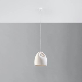 Sollux Lighting Keramická závěsná lampa BUKANO
