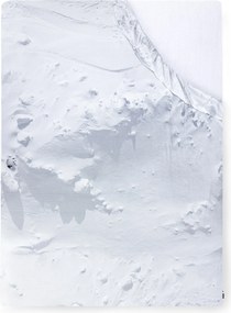 Prostěradlo s gumou Hayka sníh 90 x 200 cm