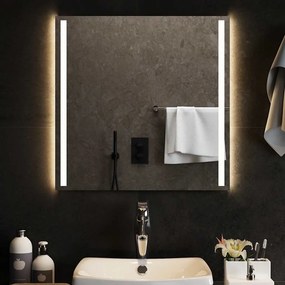 Koupelnové zrcadlo s LED osvětlením 60 x 60 cm 151740