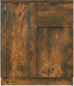 Příborníky 2 ks kouřový dub 60 x 30 x 70 cm kompozitní dřevo 3115817