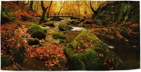 Sablio Ručník Most v lese - 50x100 cm