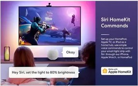 Meross MSL320PHK / LED pásek / RGBWW / 5 m / Wi-Fi / HomeKit, Alexa, G