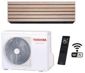 Klimatizace Toshiba Daiseikai 10 Wood 2,5 kW - sestava 1+1 včetně montáže
