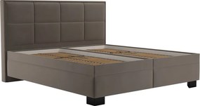 Postel ELA taupe 180x200cm, matrace IVANA plus