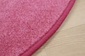 Vopi koberce Kusový koberec Eton růžový 11 kruh - 80x80 (průměr) kruh cm
