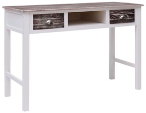 vidaXL Psací stůl hnědý 110 x 45 x 76 cm dřevo