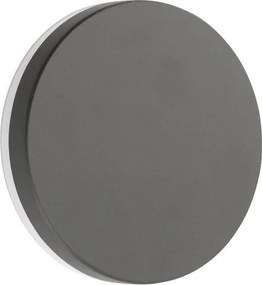 NV 859438 Venkovní nástěnné svítidlo SUITE tmavě šedý hliník a akryl LED 10W 3000K 100-240V 140st. IP54 - NOVA LUCE