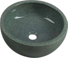 Sapho Priori - Umyvadlová mísa, průměr 42 cm, bez přepadu, zelená PI013