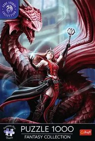 Trefl - Puzzle - Premium Plus Fantasy Collection: Šarlatový mág / 1000