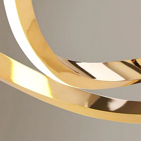 Toolight Závěsné LED osvětlení Modern D22 LHJ018-CP3 zlatá