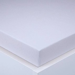 Napínací prostěradlo froté EXCLUSIVE bílé 90 x 200 cm