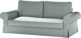 Potah na pohovku IKEA Backabro,  3-místná, rozkládací barva zelená látka pletený vzor
