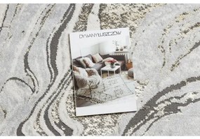 Dywany Luszczow Kusový koberec LIRA E1686 Abstraktní, šedá / zlatá Rozměr koberce: 120 x 170 cm