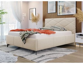 Čalouněná manželská postel Lanoi, Rozměr postele: 140 x 200 cm, Potah: Breeze 13