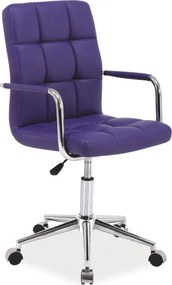 Casarredo - Komfort nábytek Kancelářská židle Q-022, fialová
