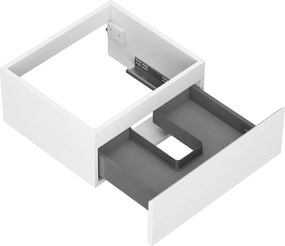 Mexen Orio, koupelnová skříňka 50 cm, 1 zásuvka, bílá matná, 91A10-05023-1-BF01